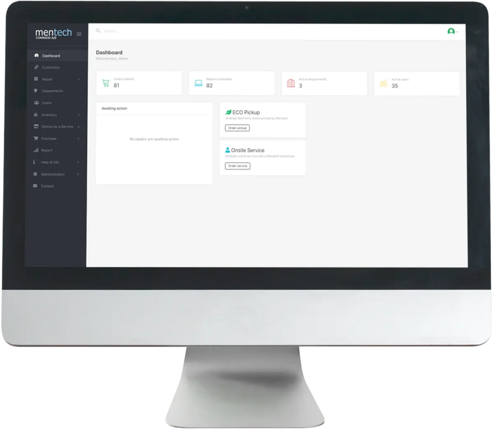 Erhverv - Mentech A/S